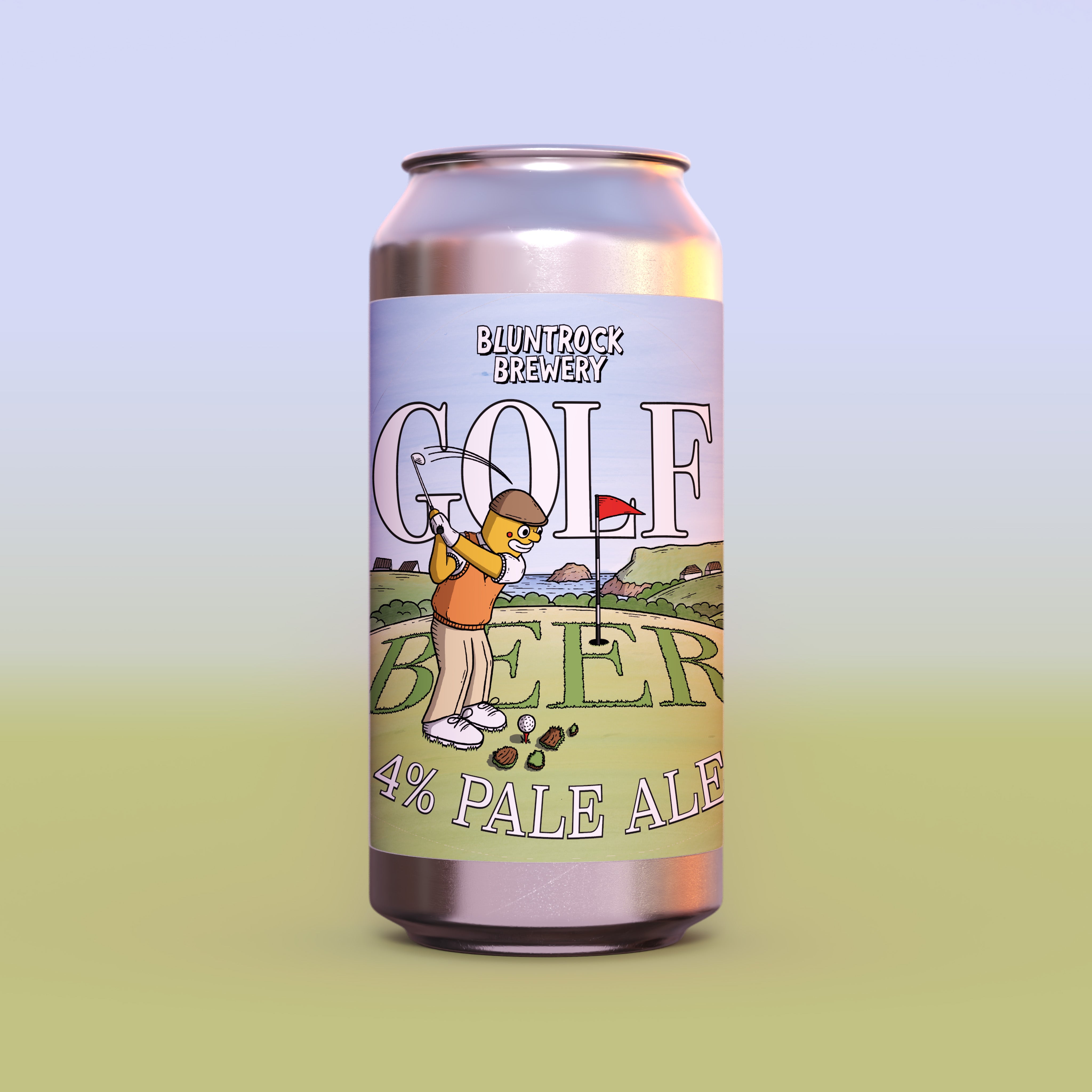 Golf Beer - 4% Pale Ale - 440ml – Bluntrock Brewery